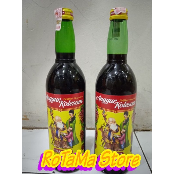 Jual Anggur Kolesom Cap Orang Tua 620ml | Shopee Indonesia