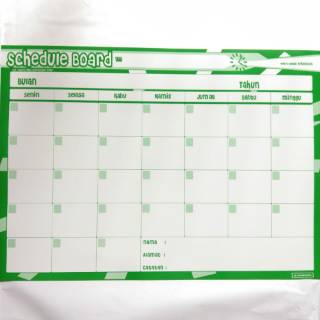 Jual Schedule board (1 pcs ) Indonesia|Shopee Indonesia
