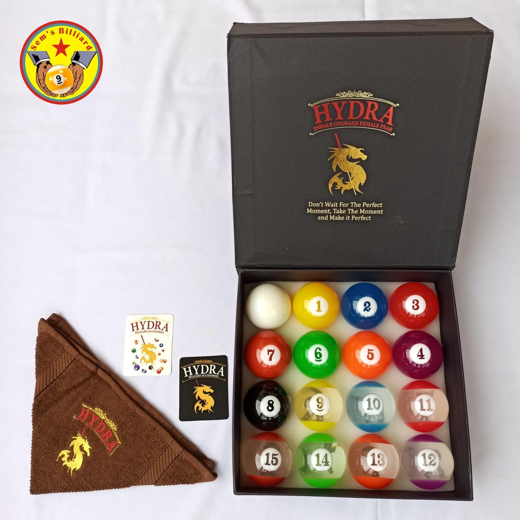 Jual Hydra billiard ball transparant - bola biliar - bola bilyar ...
