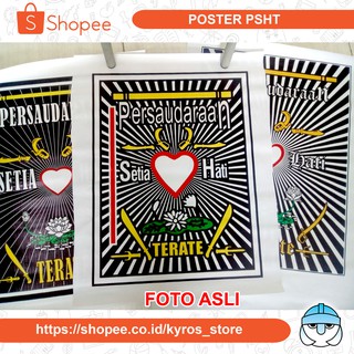 Jual POSTER PSHT SH TERATE HIASAN DINDING | Shopee Indonesia