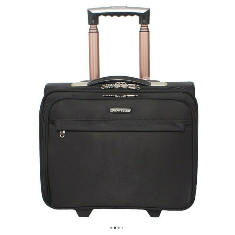 Jual Koper 15 Inch Kabin Navy Club 2011 Original Pilot Style | Shopee ...