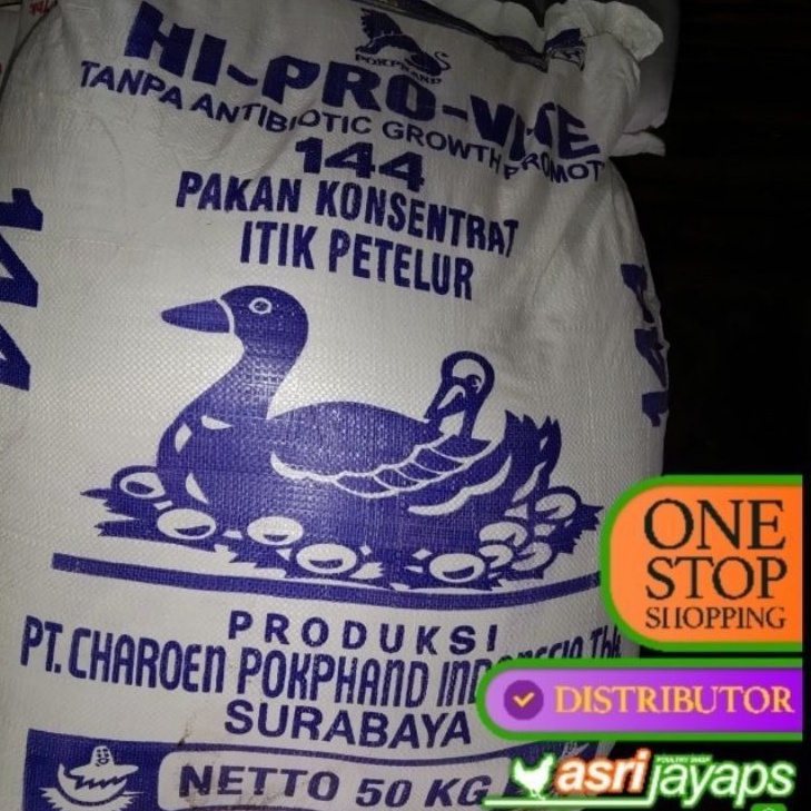 Jual Pakan Bebek/Itik Petelur/konsentrat Hi-Pro-Vite 144 Pokphand 500 gr | Shopee Indonesia