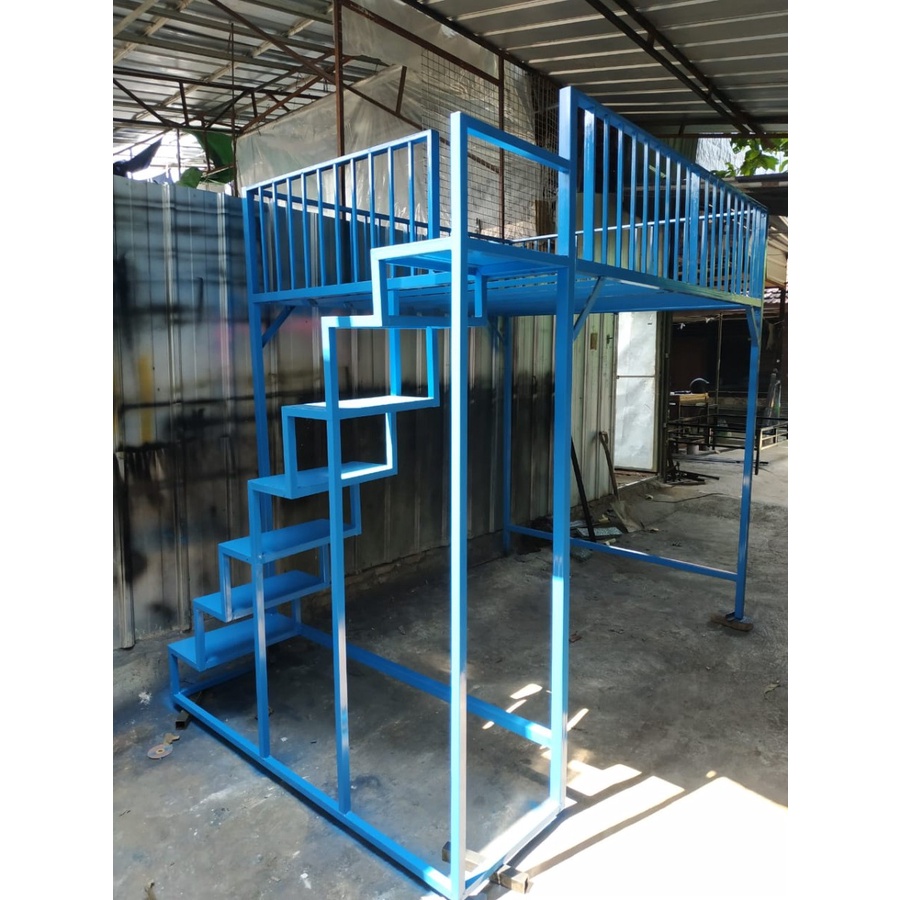 Jual Ranjang Tingkat Atas Jumbo Model Tangga Trap Ranjang Bongkar ...