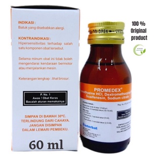 Jual Obat Batuk Promedex Untuk Batuk yang disebabkan Alergi | Shopee ...