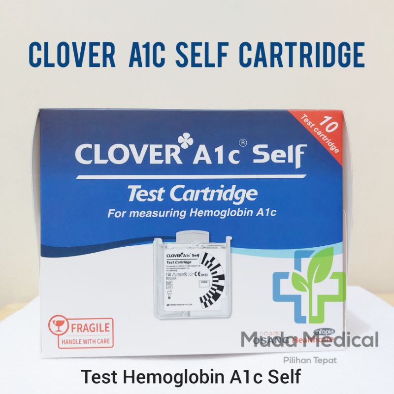 Jual Clover A1c Self Cartridge HBA1C Clover | Shopee Indonesia