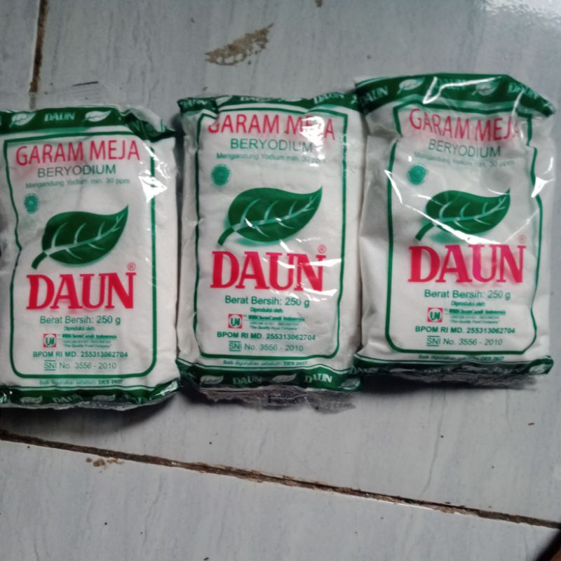 Jual GARAM DAUN | Shopee Indonesia