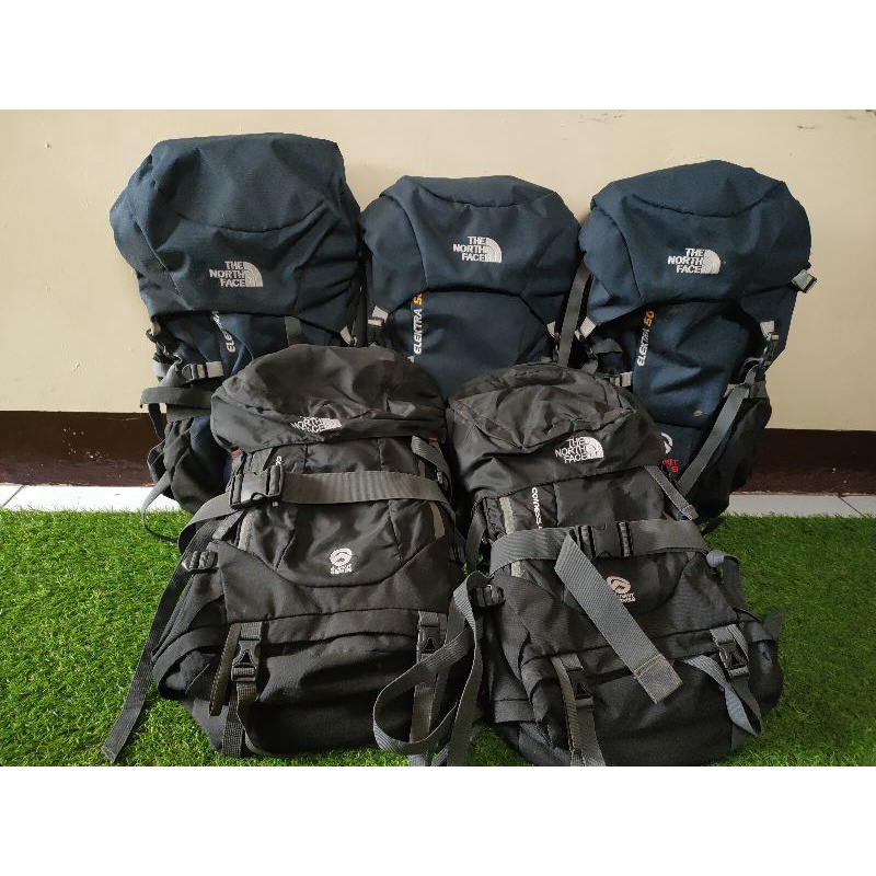 Jual Carrier tnf lokal 50lt dan 45lt SEKEN | Shopee Indonesia