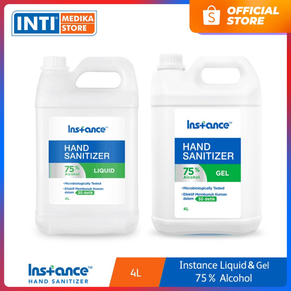 Jual INSTANCE - Instant Hand Sanitizer Refill GEL / CAIR | Refill GALON | Shopee Indonesia