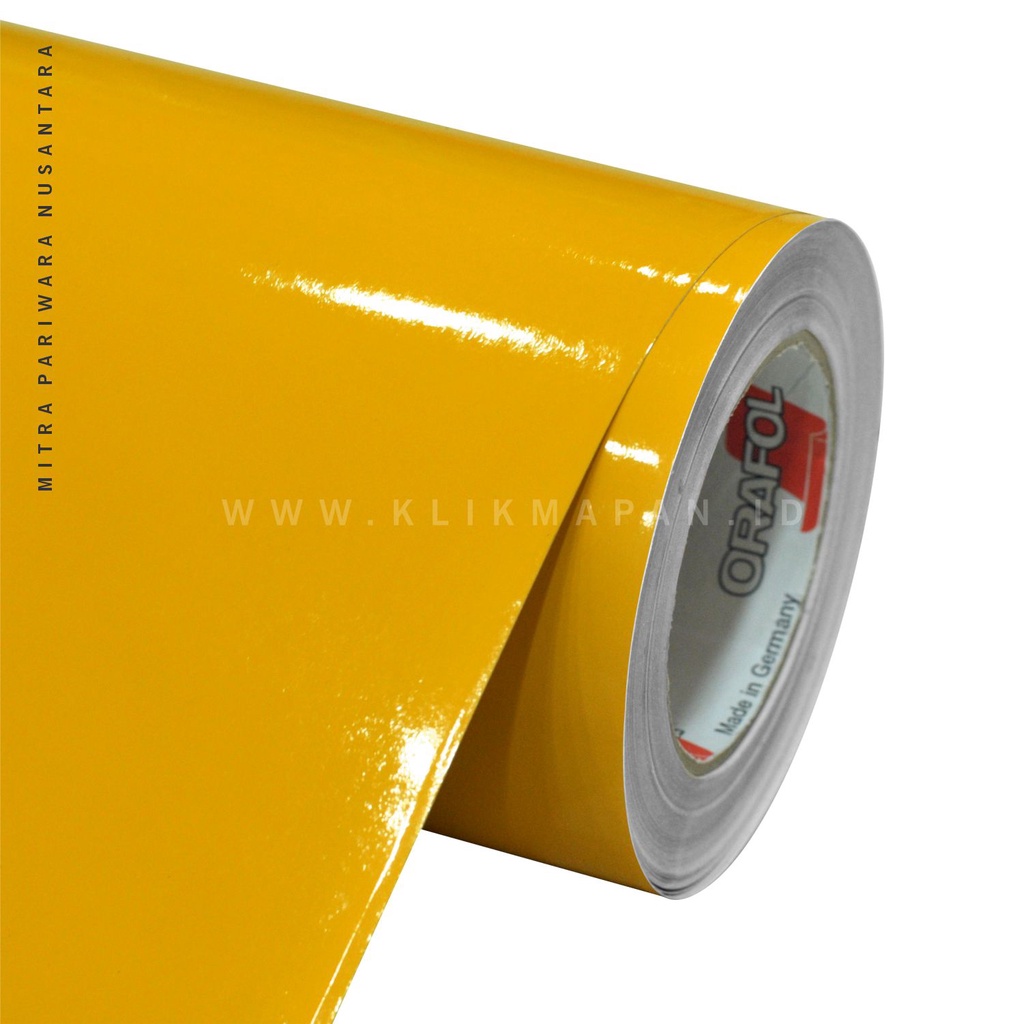 Jual Stiker Oracal 651 Yellow Glossy & Matt (019, 020) | Shopee Indonesia