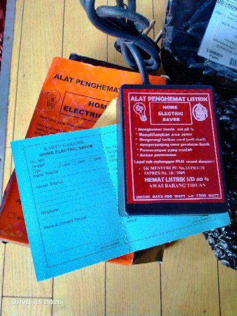 Alat Penghemat Listrik Home Electric Saver 450-1300 Watt 100% Original ...