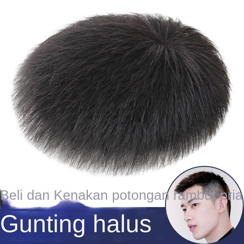 Jual (Stok produk lengkap, pengiriman hari yang sama) Wig rambut asli ...