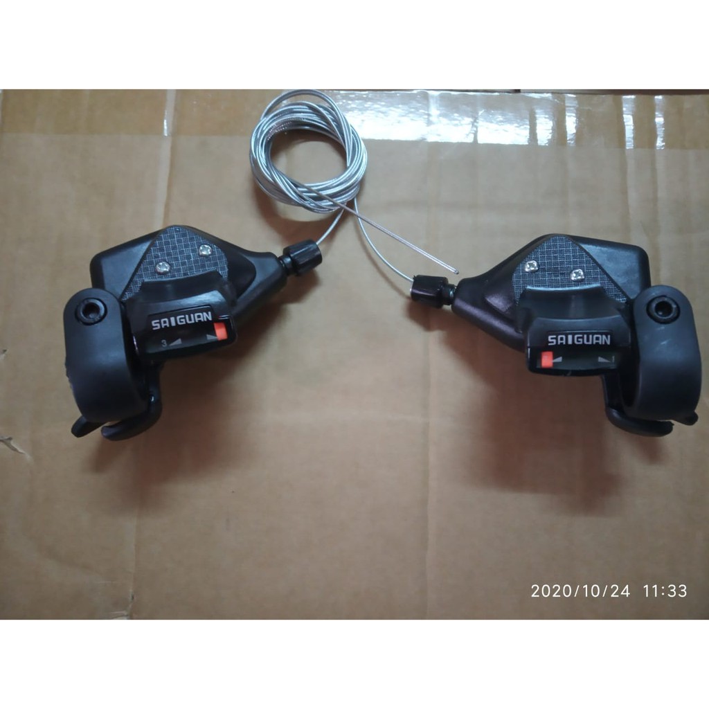 Jual SAIGUAN SHIFTER OPERAN 3X7 SPEED INDEX untuk sepeda gunung / lipat ...