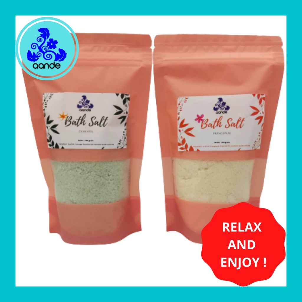 Jual Aande Bath Salt / Garam Mandi / Garam Rendam 250 GRAM | Shopee ...