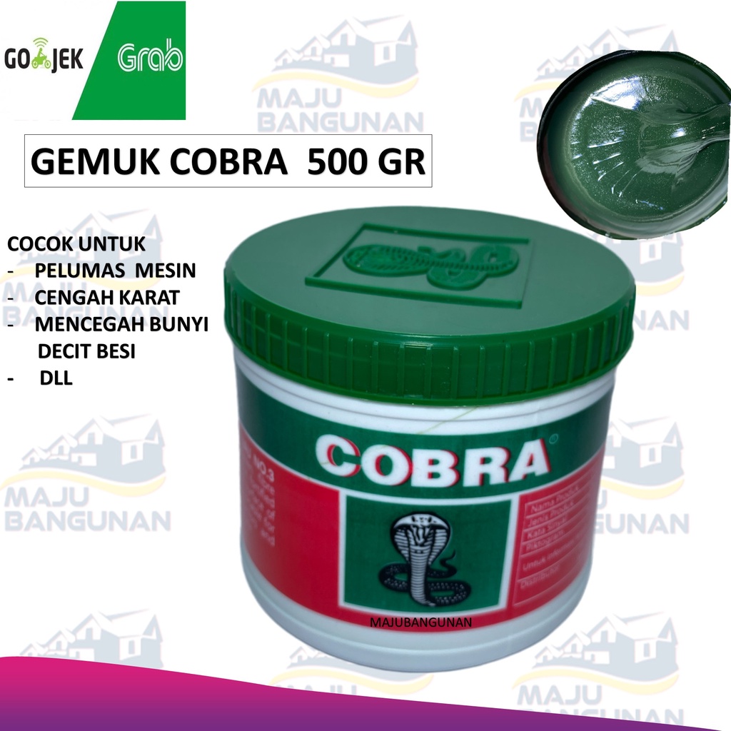 Jual Stempet Grease Gemuk Pelumas murah Cobra 1lb (500gr) / GEMUK COBRA ... Jual Stempet Grease Gemuk Pelumas murah Cobra 1lb (500gr) / GEMUK COBRA ...