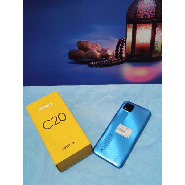 Jual realme c20 2/32 second fullset bekas garansi resmi | Shopee Indonesia