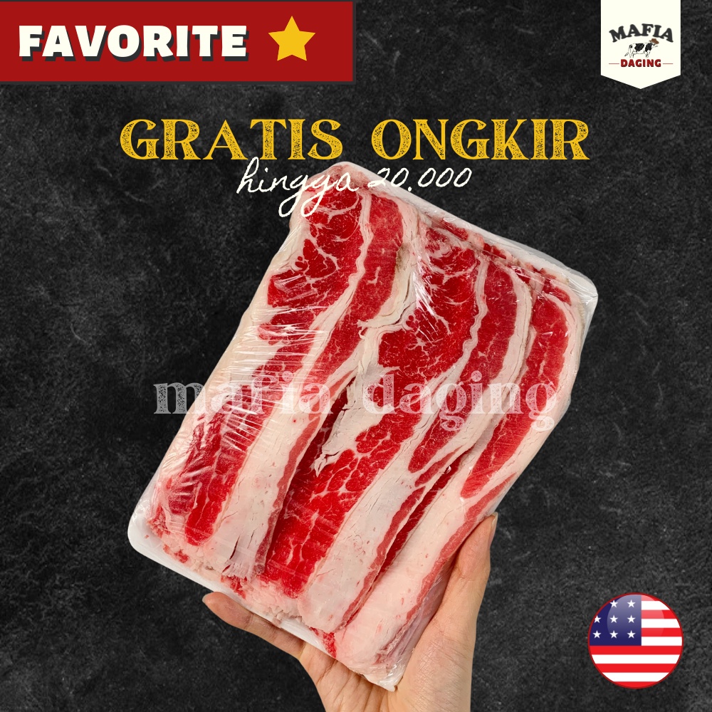 Jual USA Beef Slice / Yoshinoya Beef Slice Shortplate 500 g | Shopee ...