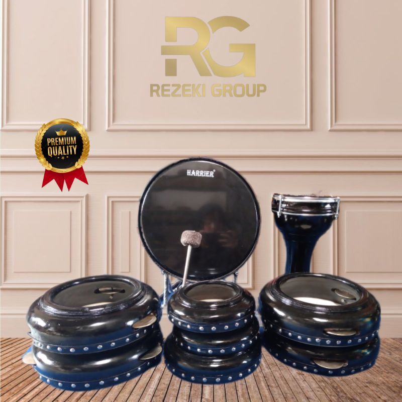 Jual PROMO Alat Rebana Hadroh Full Set (Bisa custom warna) | Shopee ...