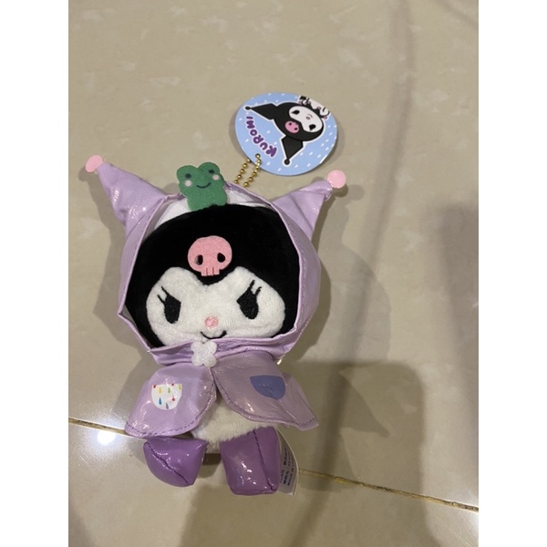 Jual boneka sanrio kuromi rain coat *new, 10 cm, ready* Indonesia ...