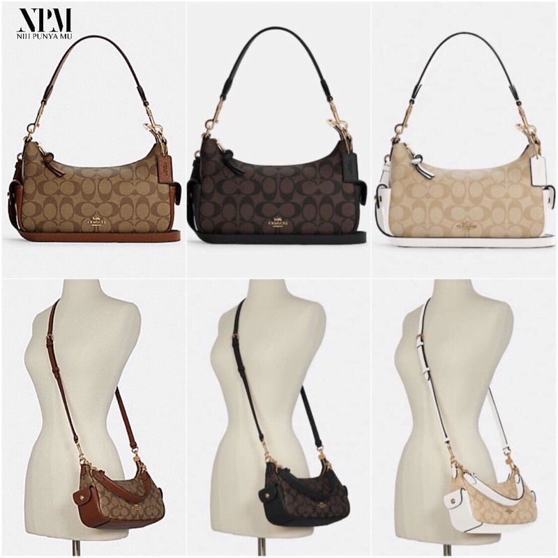 Jual Coach Pennie Shoulder Bag 25 In Signature Canvas - Original 100% ...