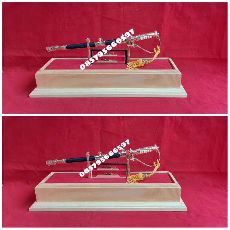 Jual MINIATUR PEDANG TNI AL ( ANGKATAN LAUT ) SUDAH DENGAN BOX NYA ...