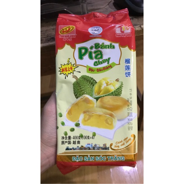 Jual PIA DURIAN VIETNAM (Banh Pia Chay) Indonesia|Shopee Indonesia