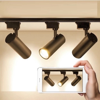 Jual LAMPU RELL TRACK LED SOROT LAMPU SOROT TRACKLIGHT REL SPOTLIGHT ...