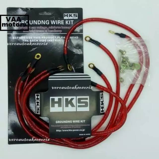 Jual HKS GROUNDING WIRE KIT ORIGINAL | Shopee Indonesia