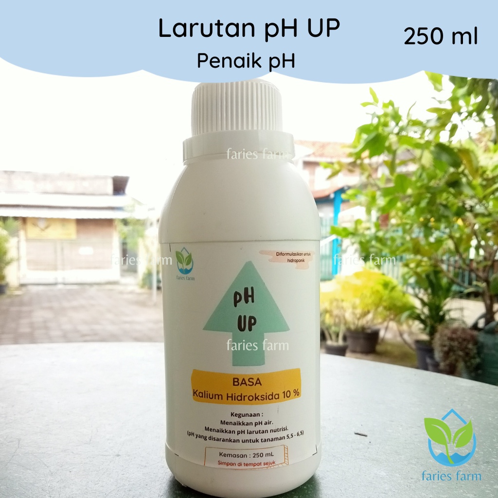 Jual pH UP / Penaik pH larutan hidroponik 250 mL | Shopee Indonesia