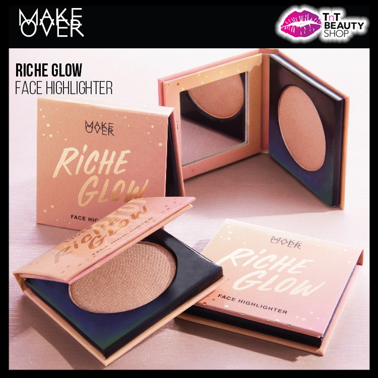 Make Over Riche Glow Face Highlighter | MakeOver Riche Glow Face ...