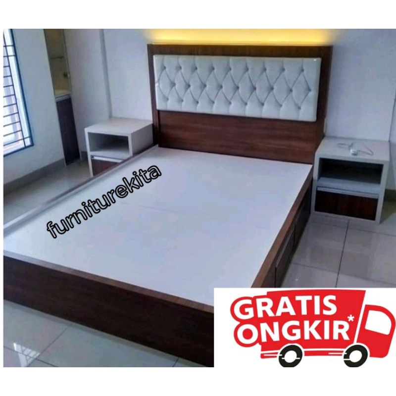 Jual Dipan laci / tempat tidur custom finishing HPL. harga diatas harga ...