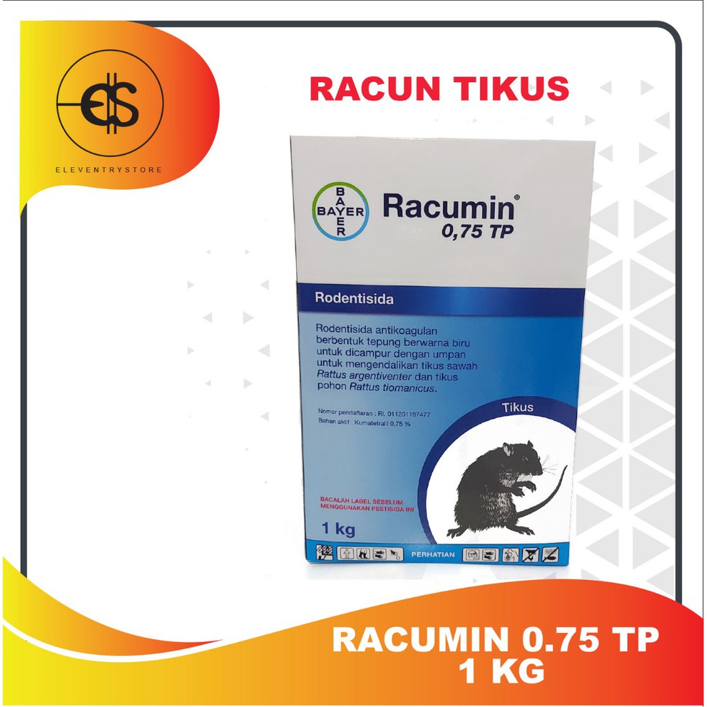 Jual Racumin Tracking Powder 0.75 TP 1 Kg Racun Tikus | Shopee Indonesia
