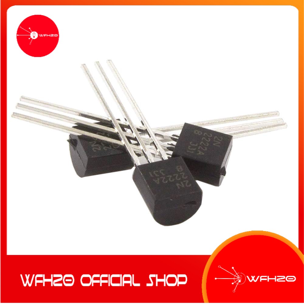 Jual Transistor 2N2222 NPN TO-92 2N2222A 0.6A Indonesia|Shopee Indonesia