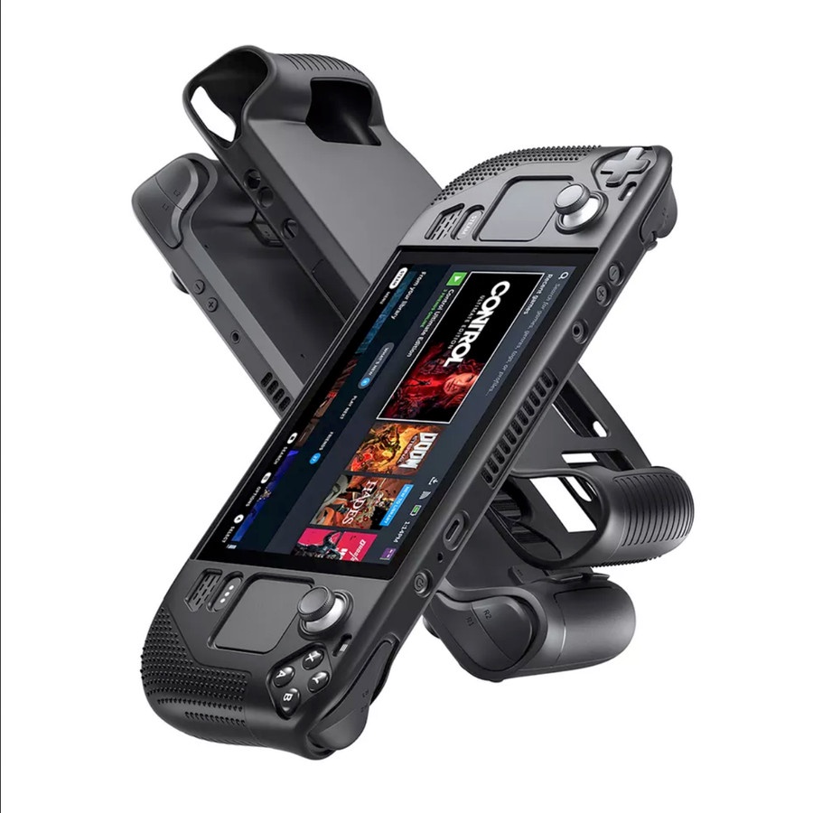 Jual JSAUX Steam Deck Silicone Case Protector with Full Shock ...