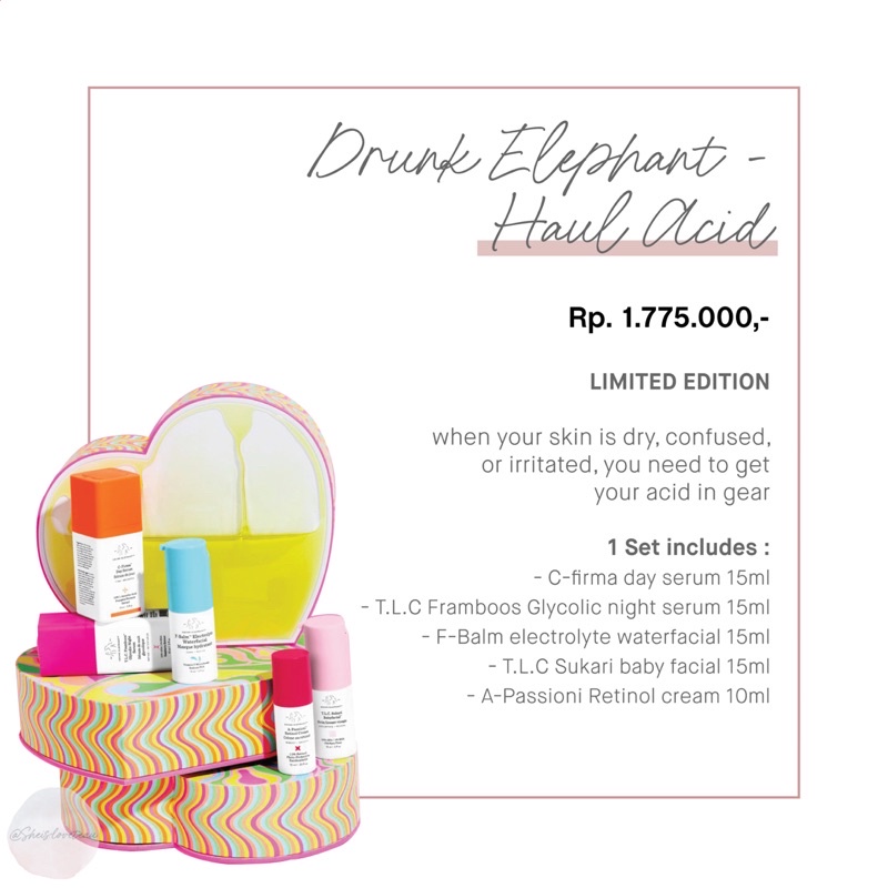 Deunk elephant haul acid set - munimoro.gob.pe