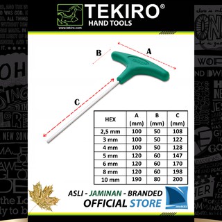 Jual Kunci L Model T Isi 7 pcs T2.5 ~ T10 Perkakas Laci Kemasan EVA / T ...