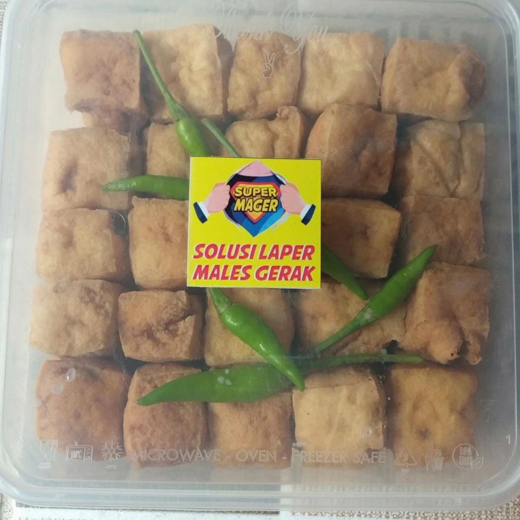 Jual Tahu Pong isi 50/box Super Mager | Shopee Indonesia