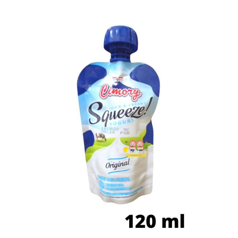 Jual Cimory Yogurt Squeeze - Chimory Yoghurt Original 120ml | Shopee ...