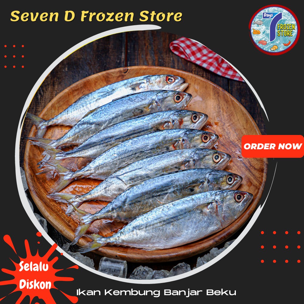 Jual Ikan Kembung Banjar Beku kemasan 1 kg | Shopee Indonesia