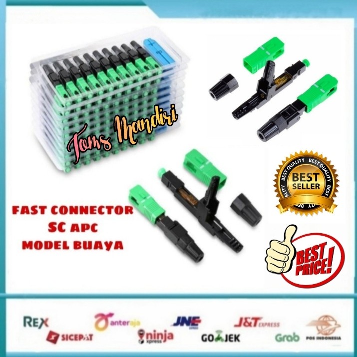 Jual Fast connector sc apc dropcore conector adapter fiber optik Per 10 Pcs Hijau | Shopee Indonesia