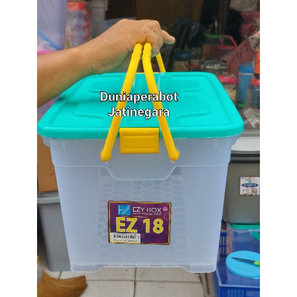 Jual Container Box CB 18 Ezy Kotak Penyimpanan Serbaguna/ Box Tenteng ...