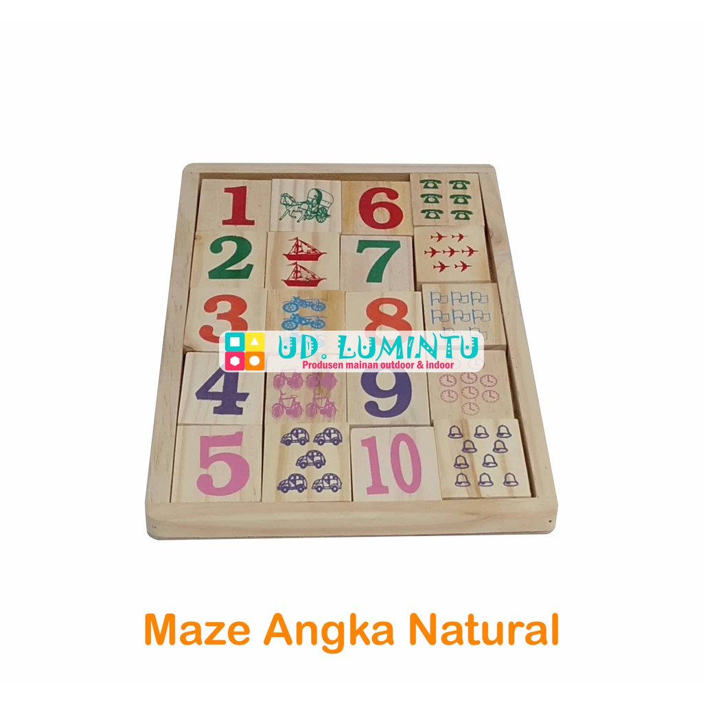 Jual Maze Angka Natural | Shopee Indonesia