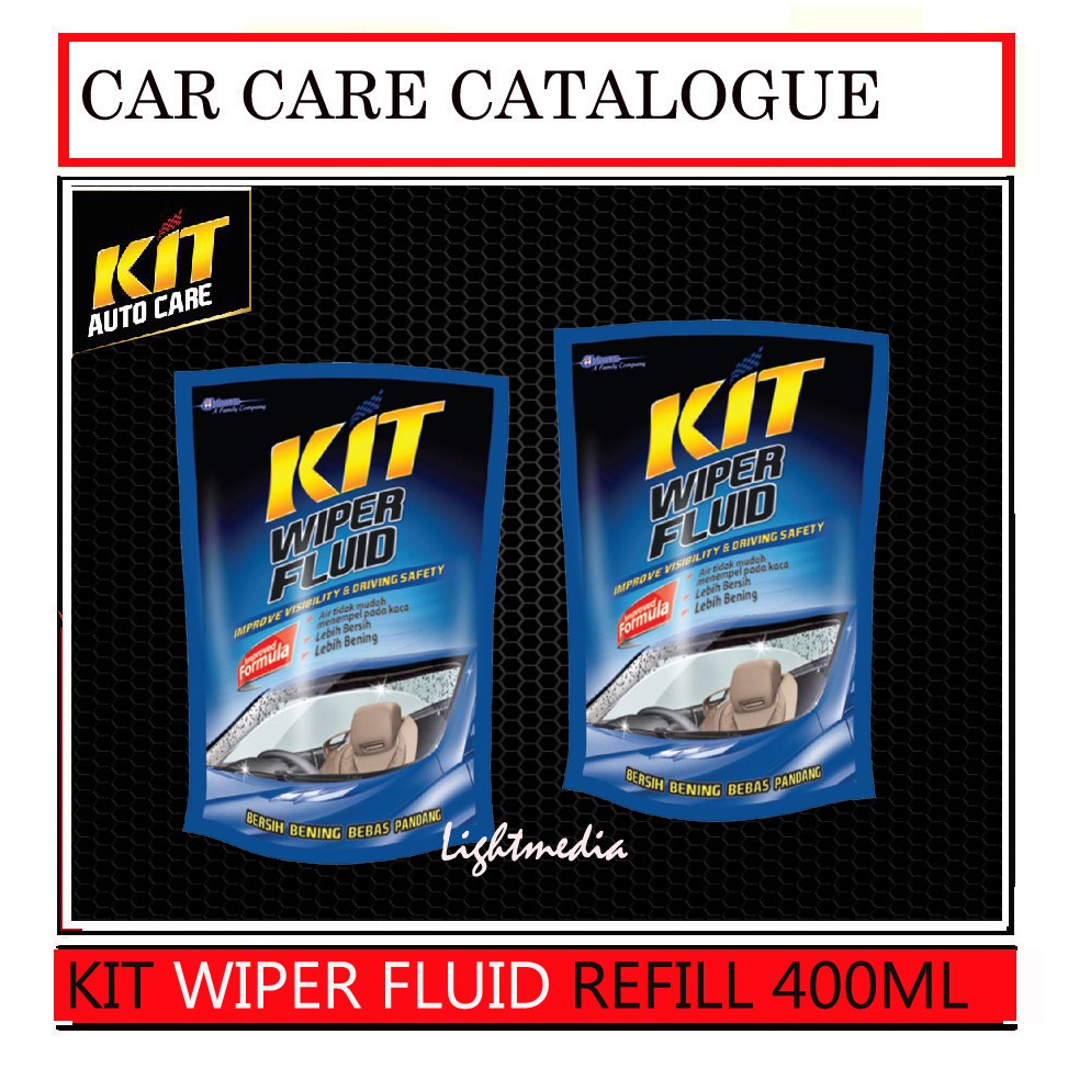 Jual KIT wiper fluid refill 400ml | Shopee Indonesia