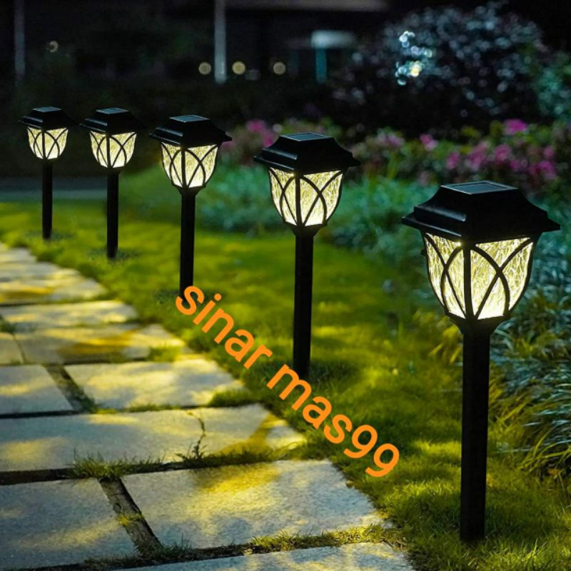 Jual Lampu Taman Solar Tenaga Surya Lampu Taman Tancap Garden Lamp ...