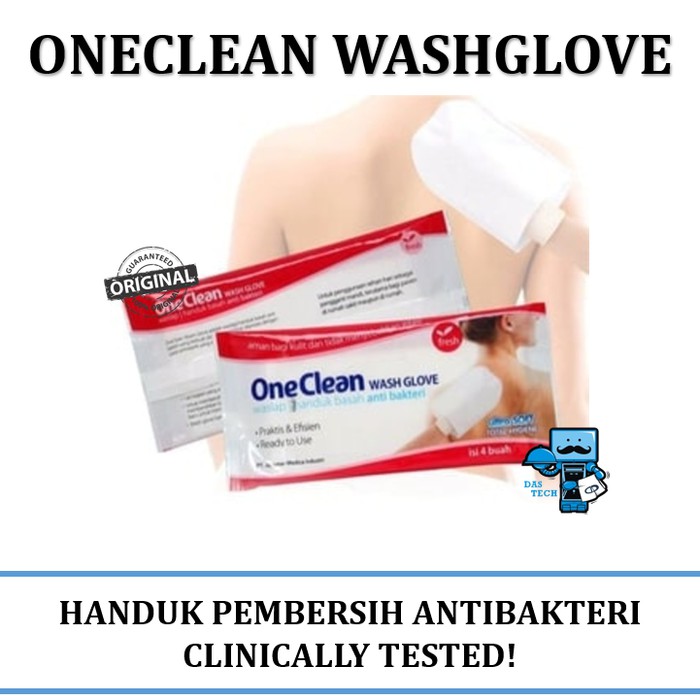 Jual OneClean Wash Glove / Waslap - Wash Gloves mengandung ...