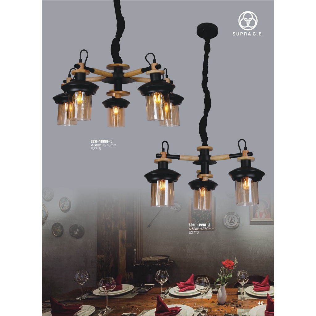 Jual Lampu Gantung Model Reverse Bohlam Art Deco Hias Ruang Tamu 11998 ...