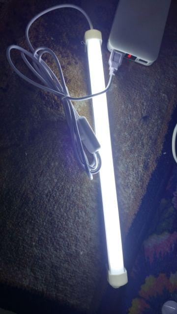 Lampu Neon Panjang Strip Tabung LED USB Belajar Kerja Rumah Dapur ...