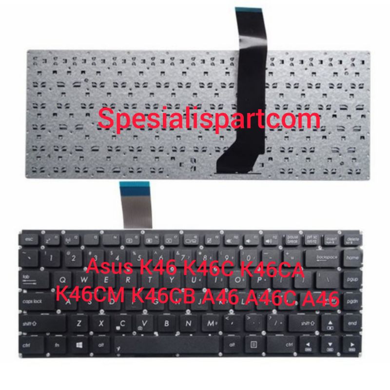 Jual KEYBOARD ASUS A46 A46C, A46CA, A46CB, S46C, S46CA,S46CB BLACK ...
