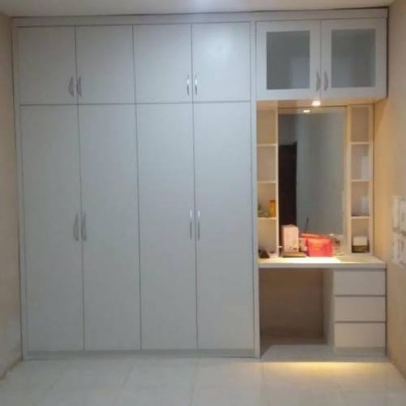 Jual Lemari HPL Meteran menyesuaikan Ruangan | Shopee Indonesia