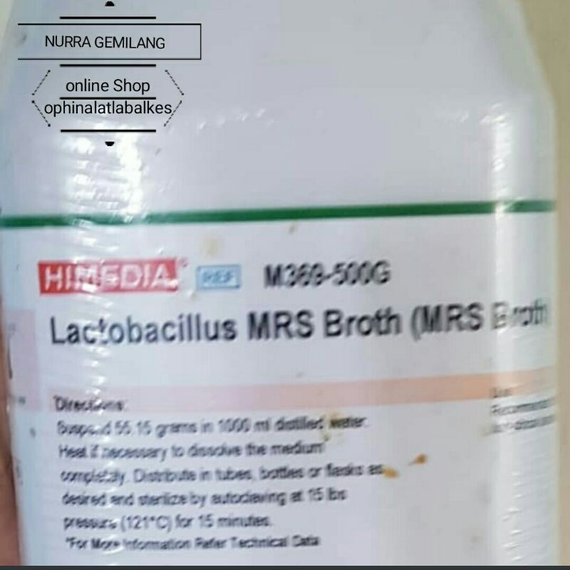 Himedia™ LACTOBACILLUS MRS BROTH (MRS Broth) Granulated,, 53% OFF