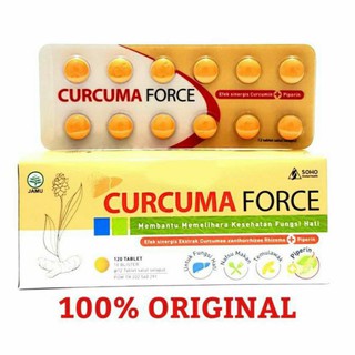 Jual CURCUMA FCT / FORCE Original - Per Strip isi 12 Tablet ...